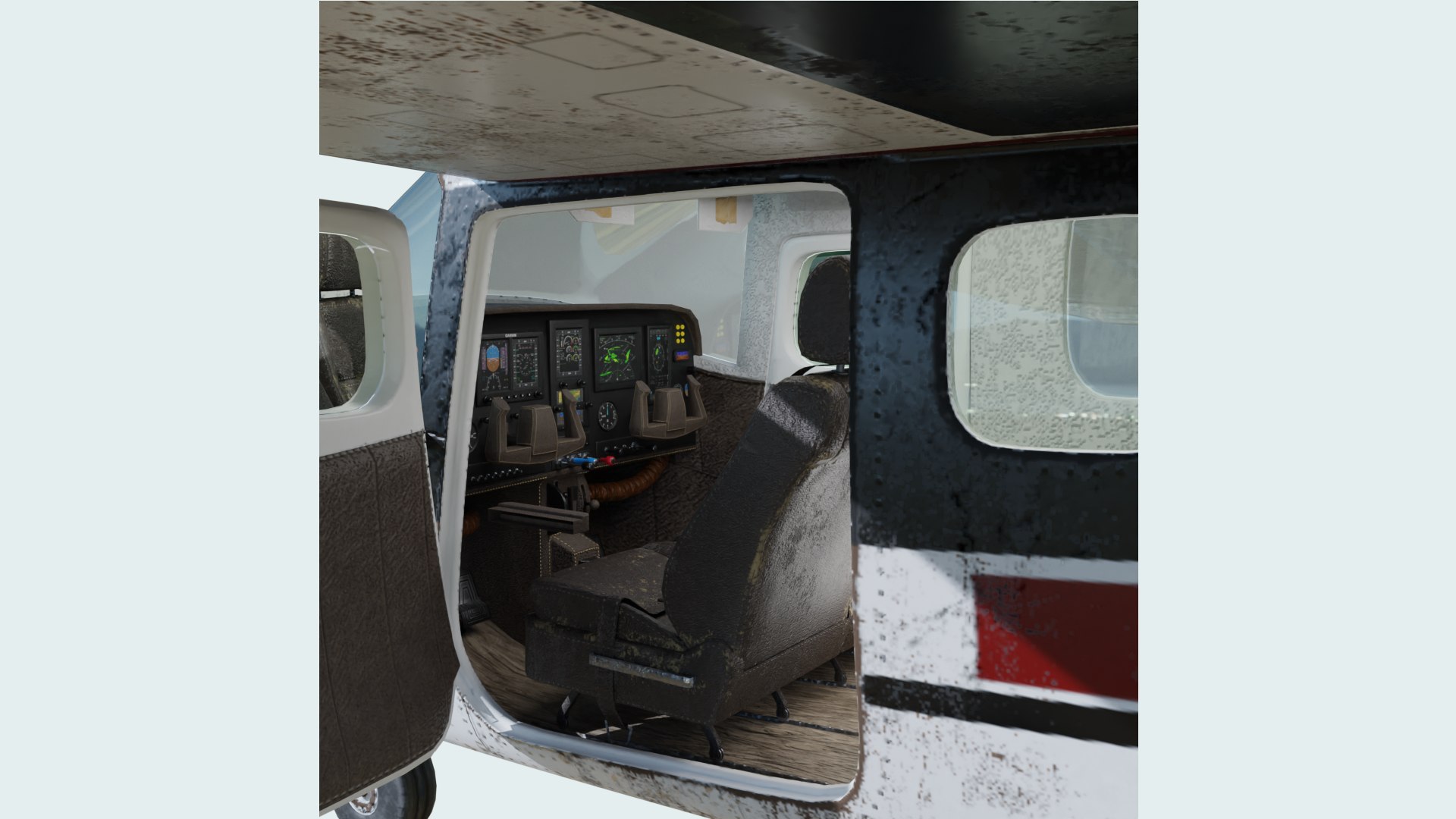 3D Old Cessna 210 Model - TurboSquid 2077591