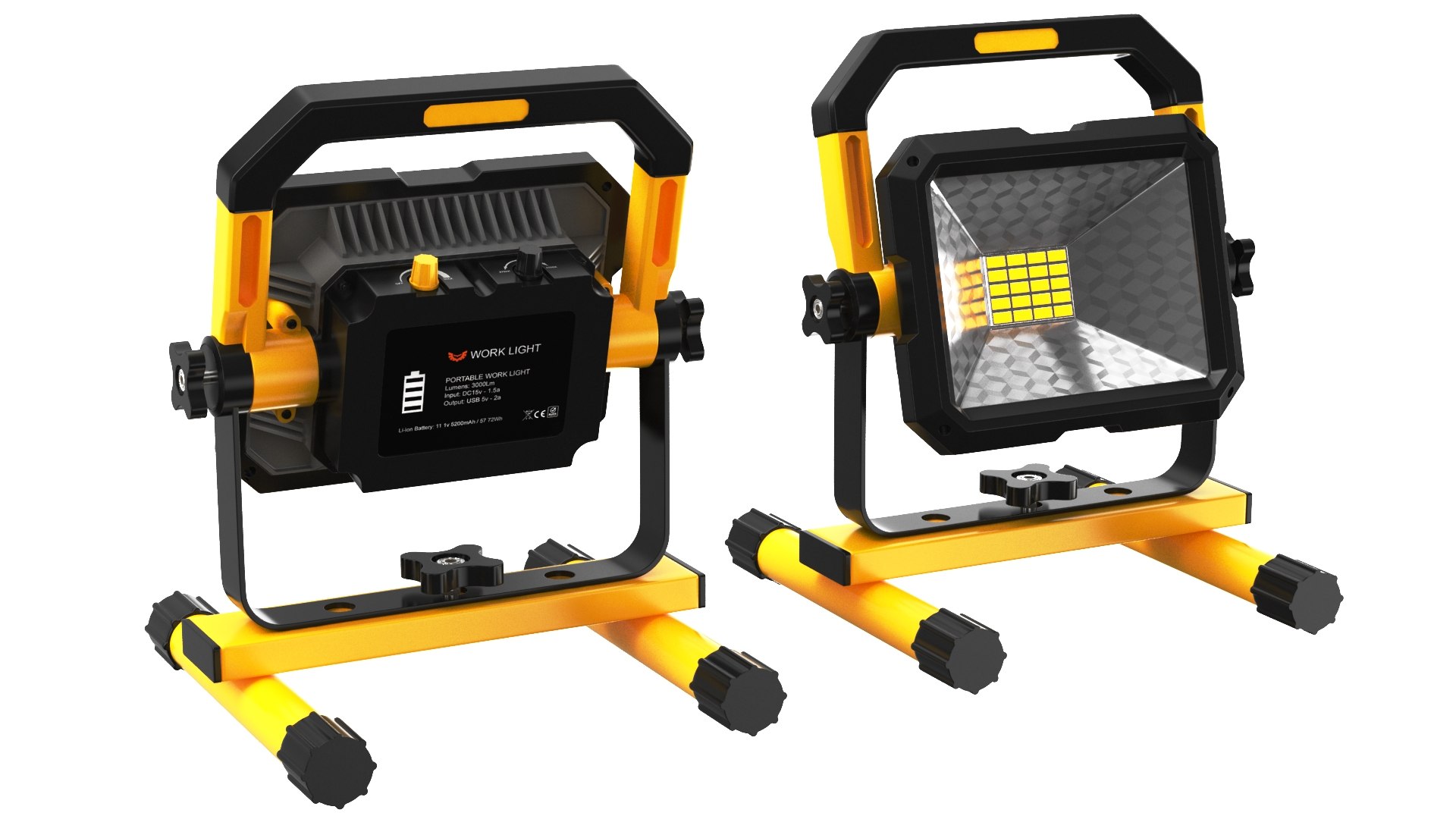 Three Detailed Mobile Lights 3D Model - TurboSquid 2110831