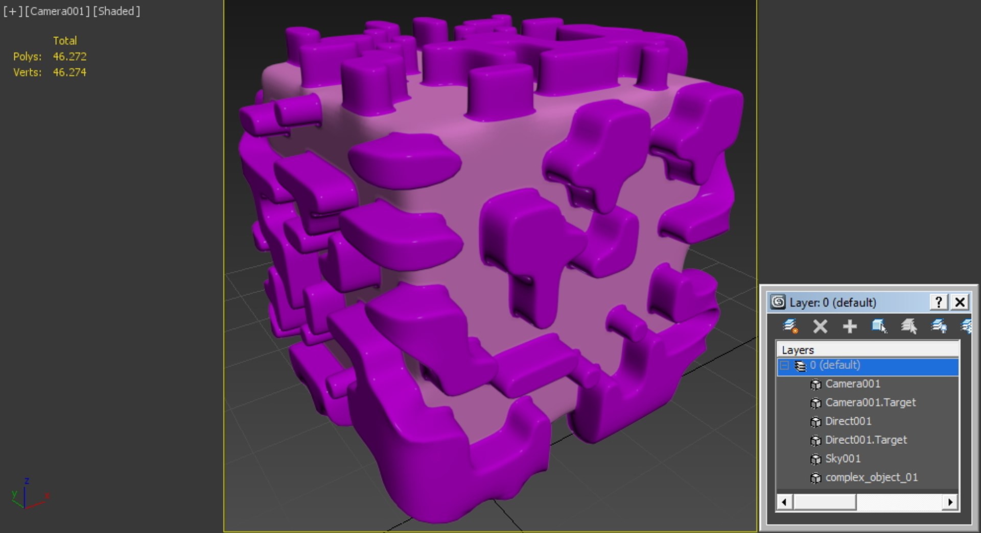 3d Complex Object Model