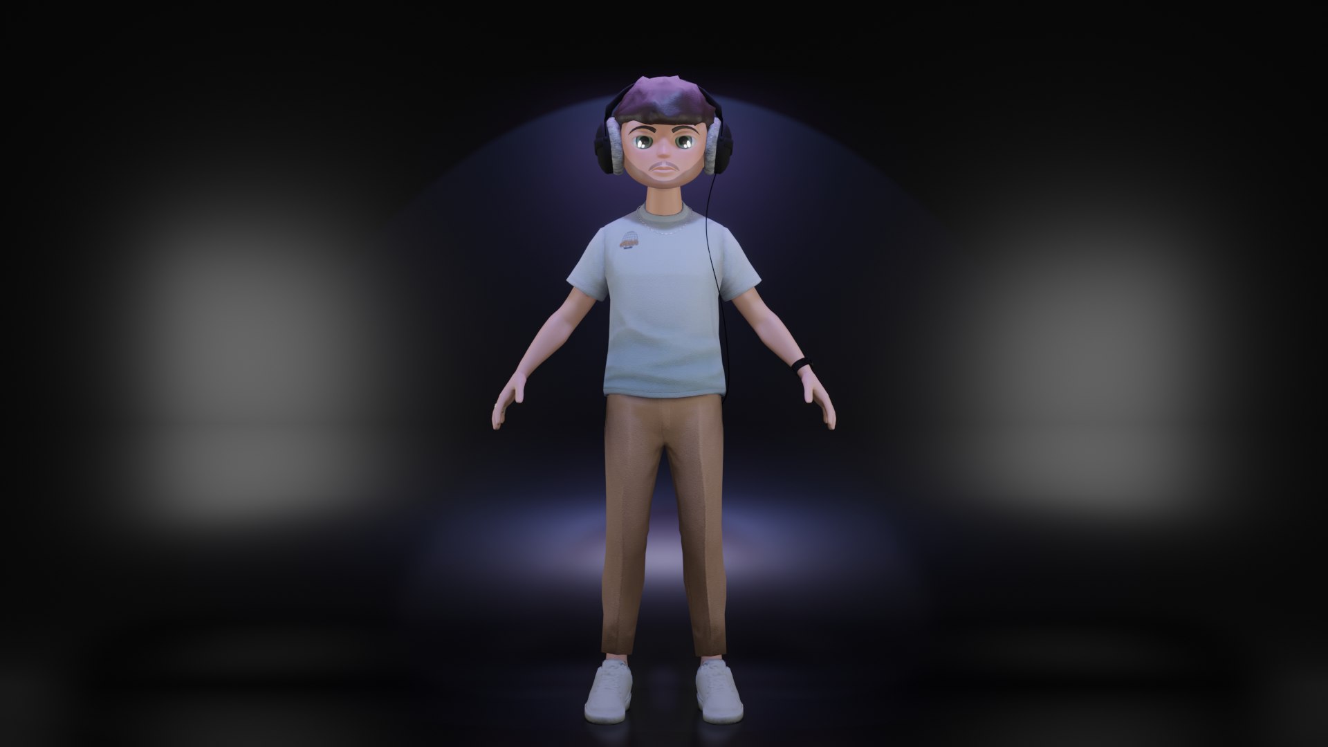 Cartoon Character 3D Model - TurboSquid 2135802