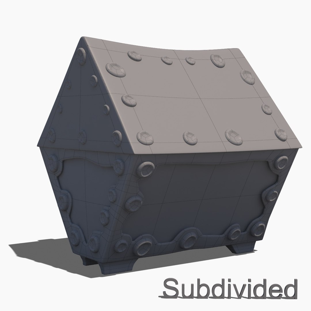 max vr metal treasure chest