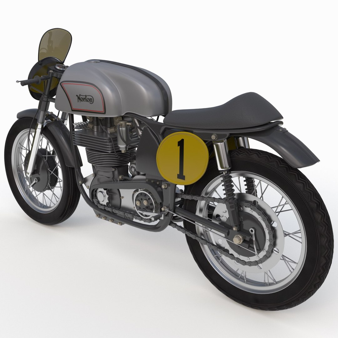 3d road racing rcycle norton