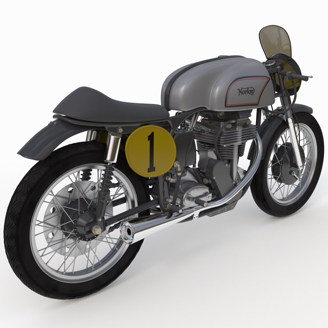 3d road racing rcycle norton