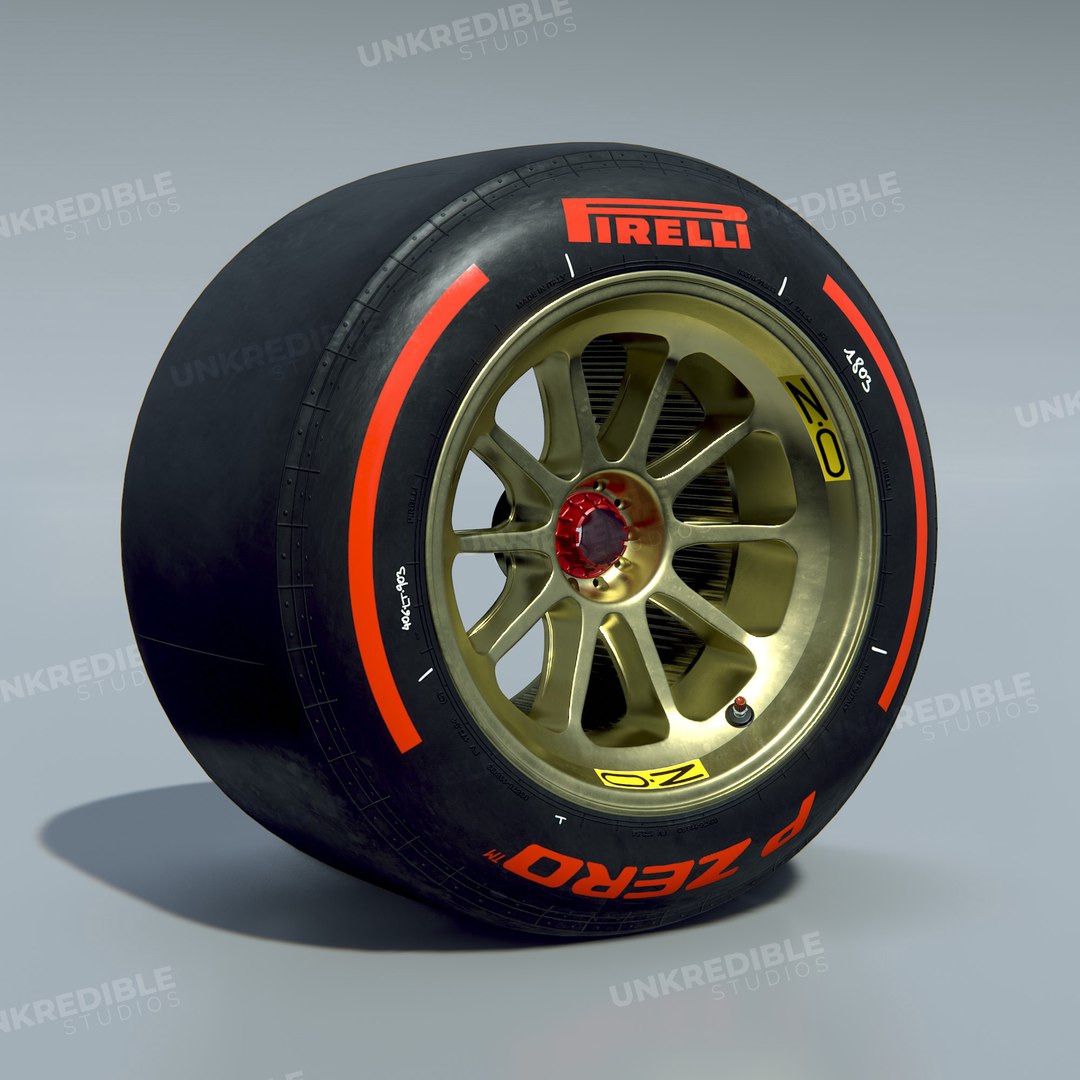 F1 2022 Tires Rims 3D - TurboSquid 1840614