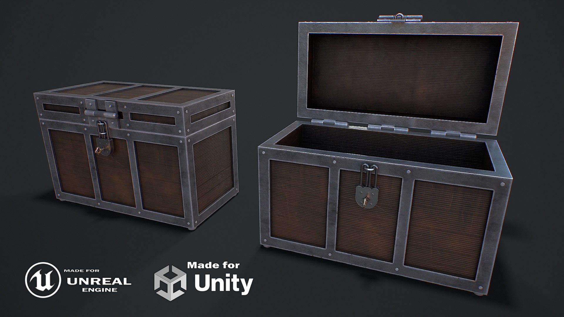 Chest For Loot 3D Model - TurboSquid 2384009
