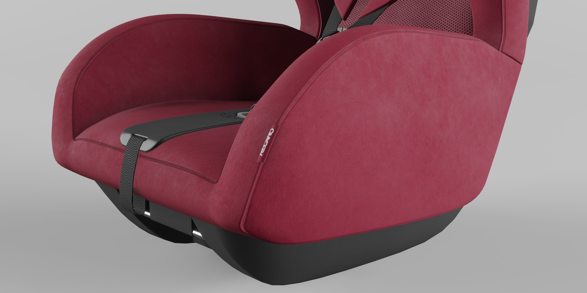 Recaro KIO Children Car Seat Select Garnet Red Model - TurboSquid 1762312