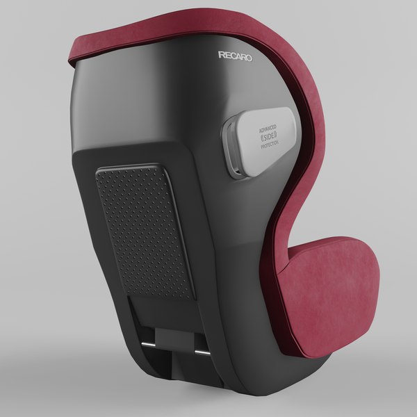 Recaro KIO Children Car Seat Select Garnet Red model - TurboSquid 1762312