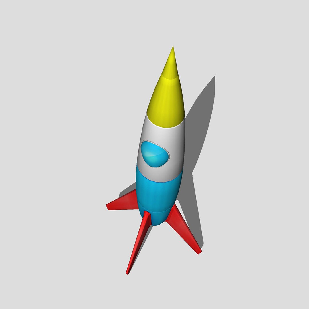 Rocket 3D Model - TurboSquid 1226293