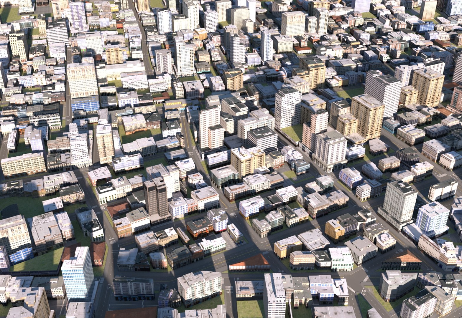 City Model - TurboSquid 1395593