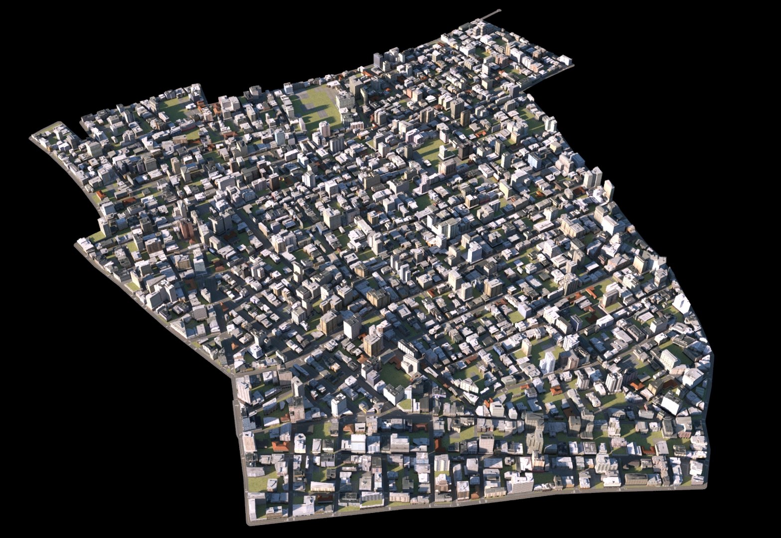 City Model - TurboSquid 1395593