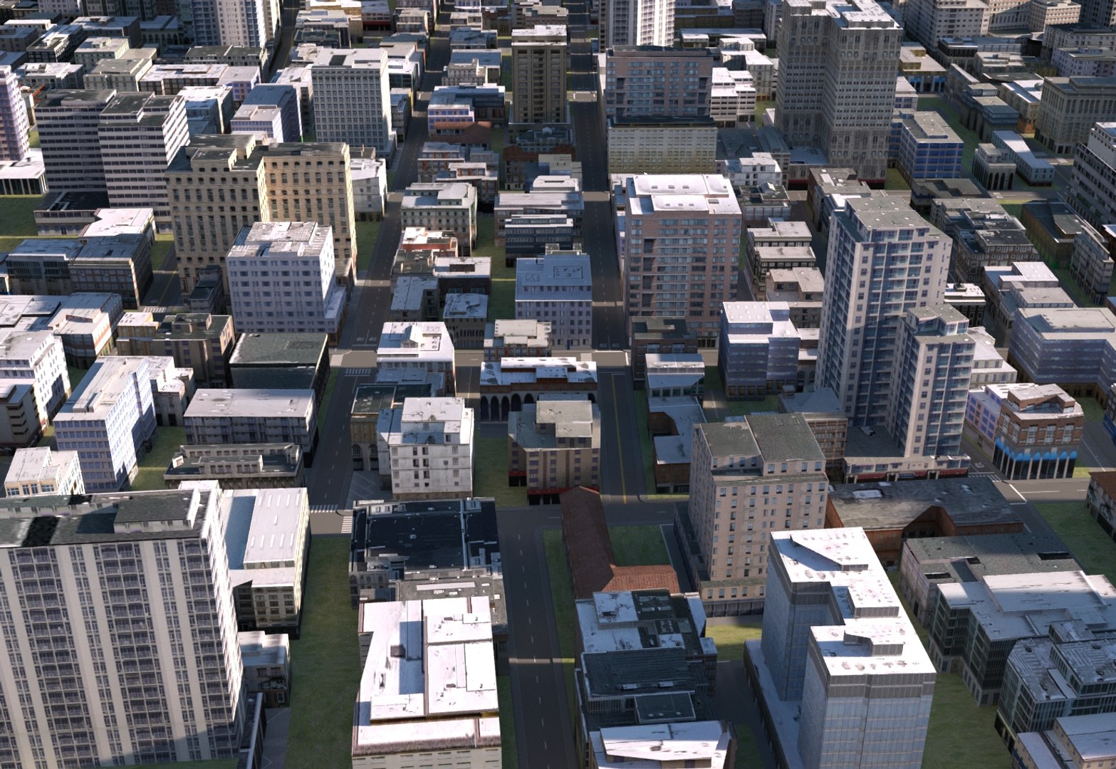 City Model - TurboSquid 1395593