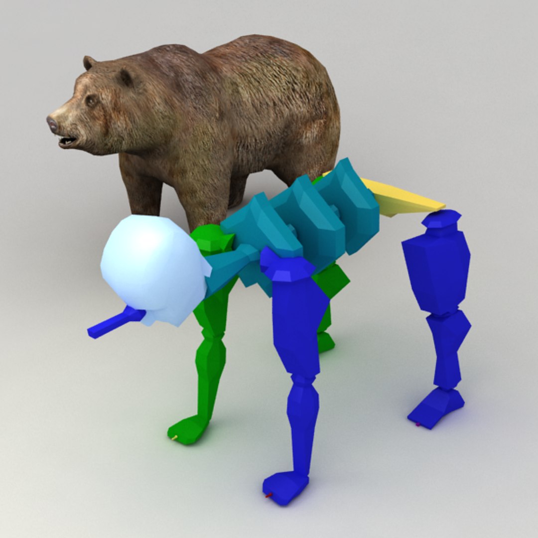 3d Model Walk Animation