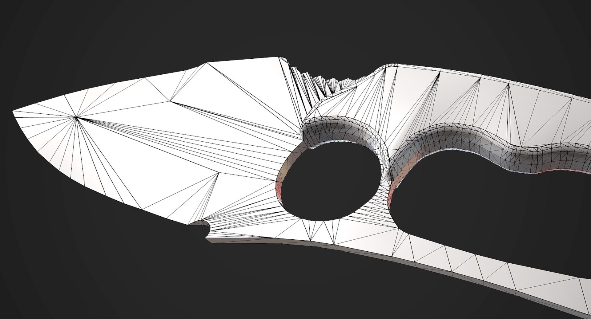 Shark Tooth Knife Aaa 3D Model - TurboSquid 1421435