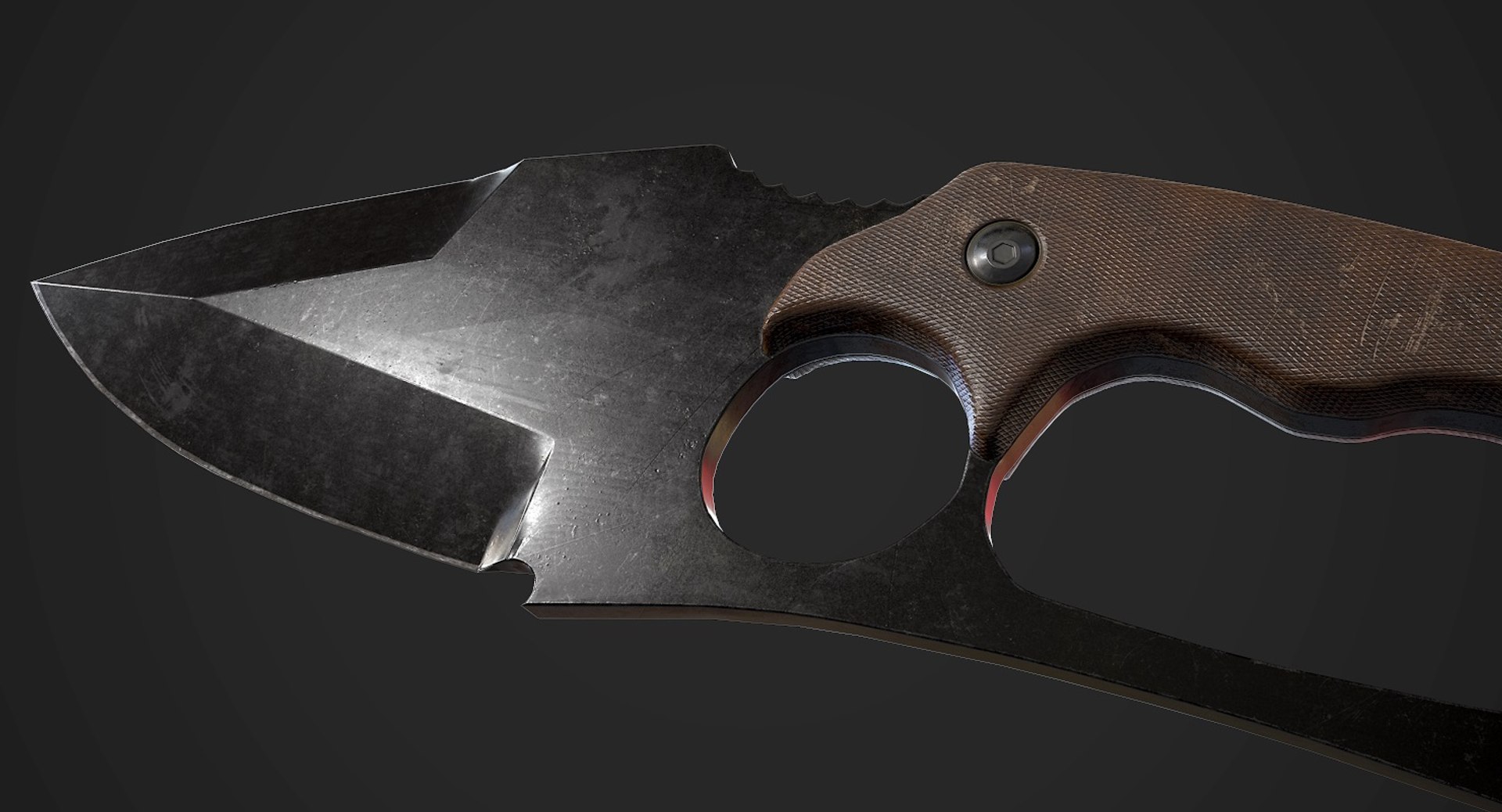 Shark Tooth Knife Aaa 3D Model - TurboSquid 1421435