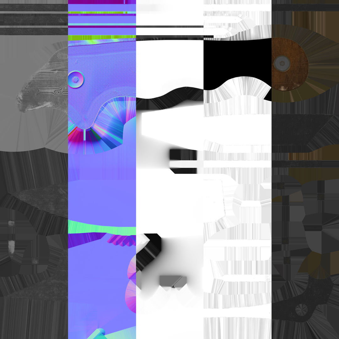 Shark tooth knife aaa 3D model - TurboSquid 1421435