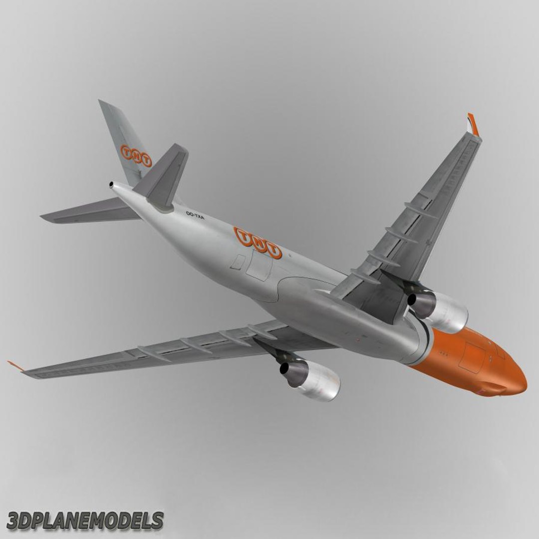 airbus a330f aircraft 3d model