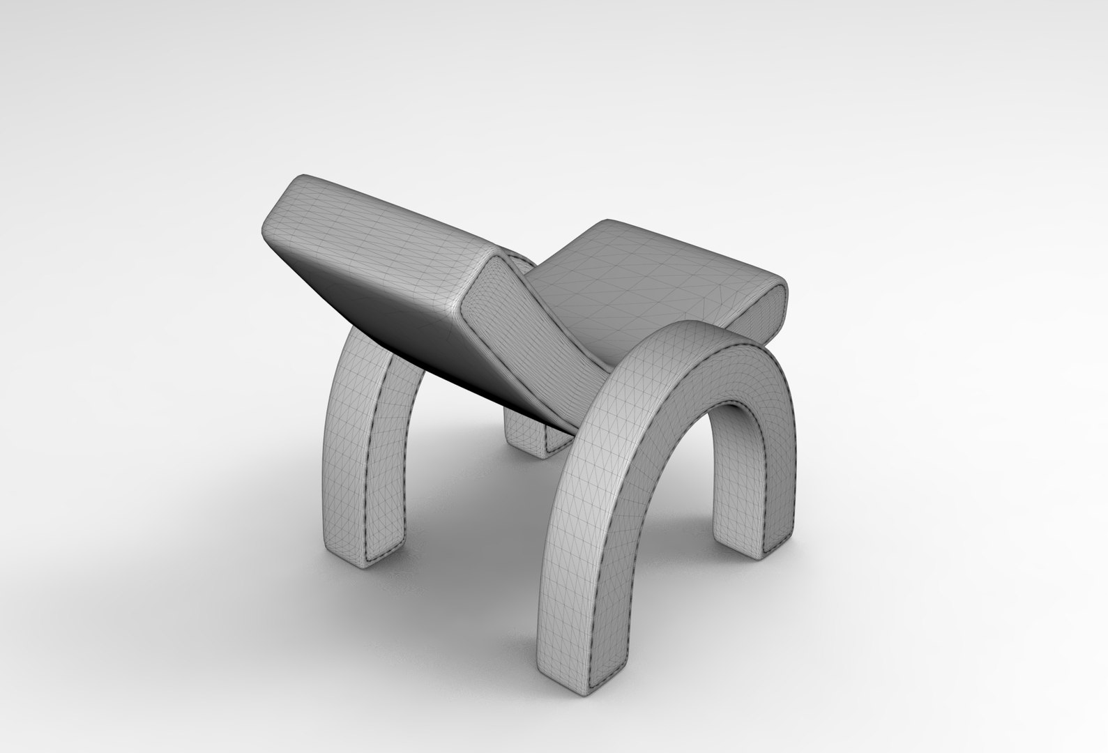 Fuggo Lounge Chair 3D - TurboSquid 2406029