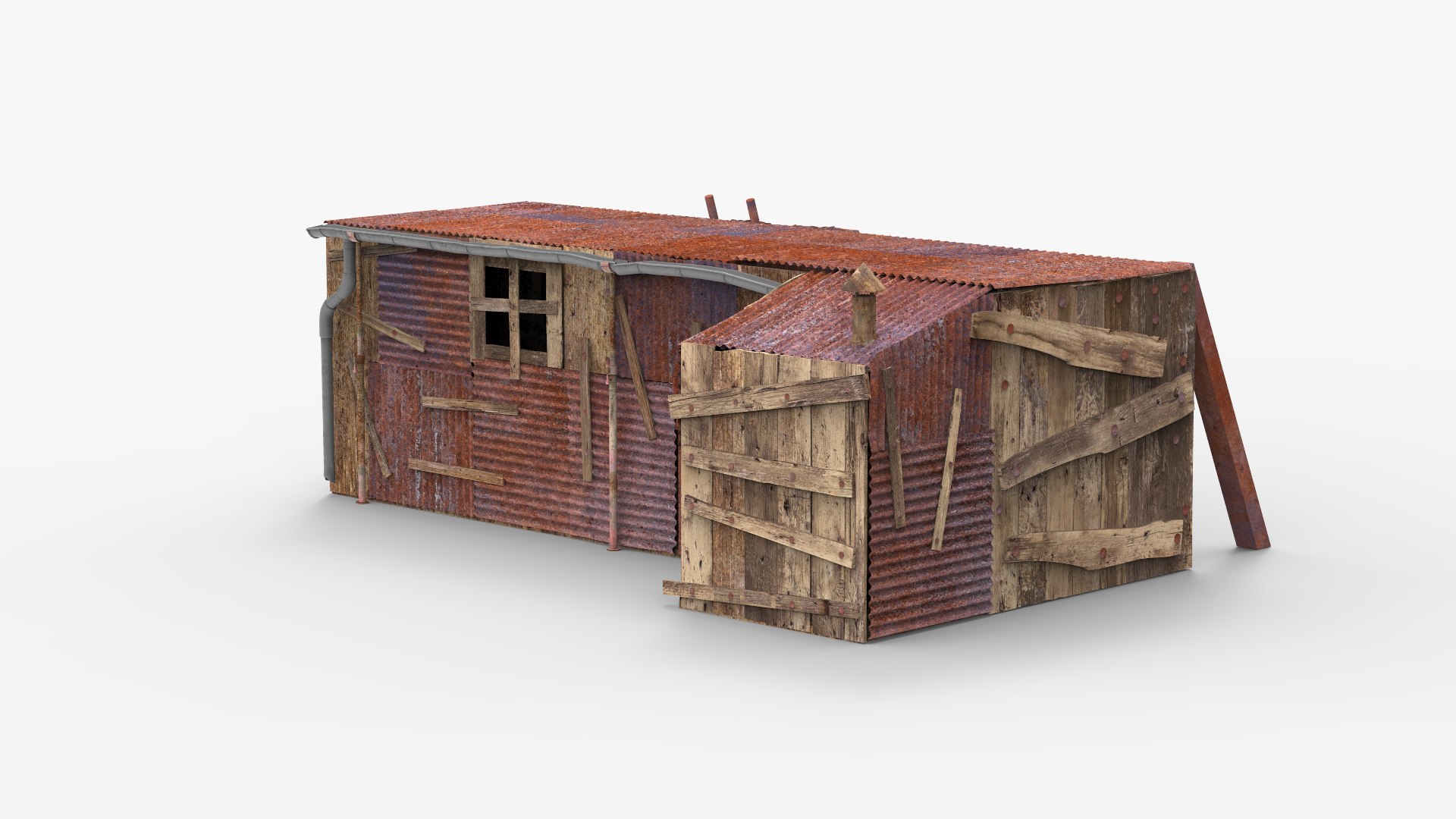 3D Shack House - TurboSquid 2119947