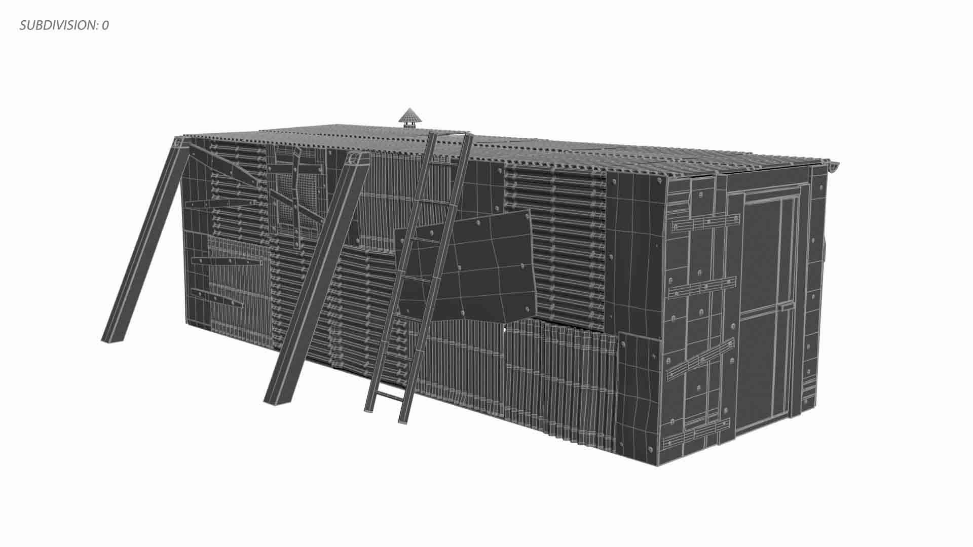 3D Shack House - TurboSquid 2119947