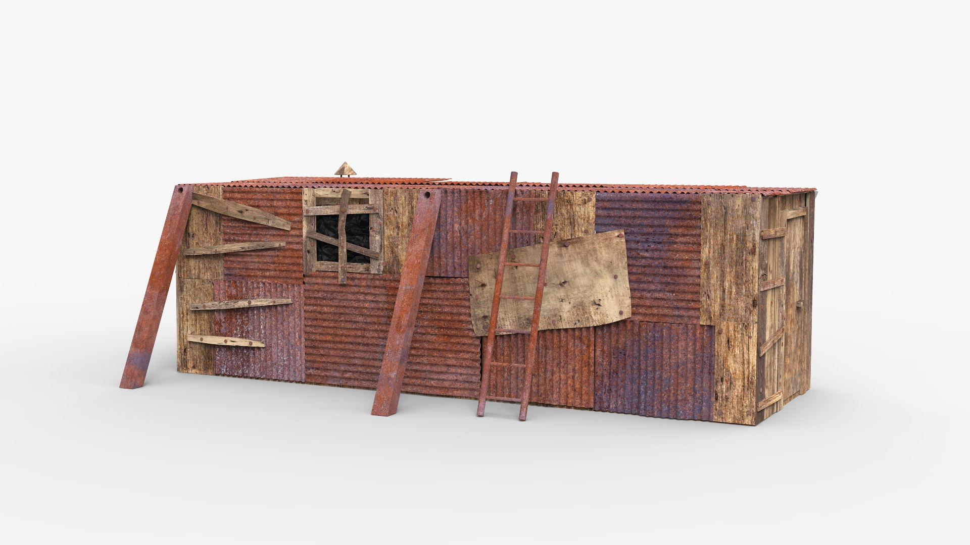 3D Shack House - TurboSquid 2119947