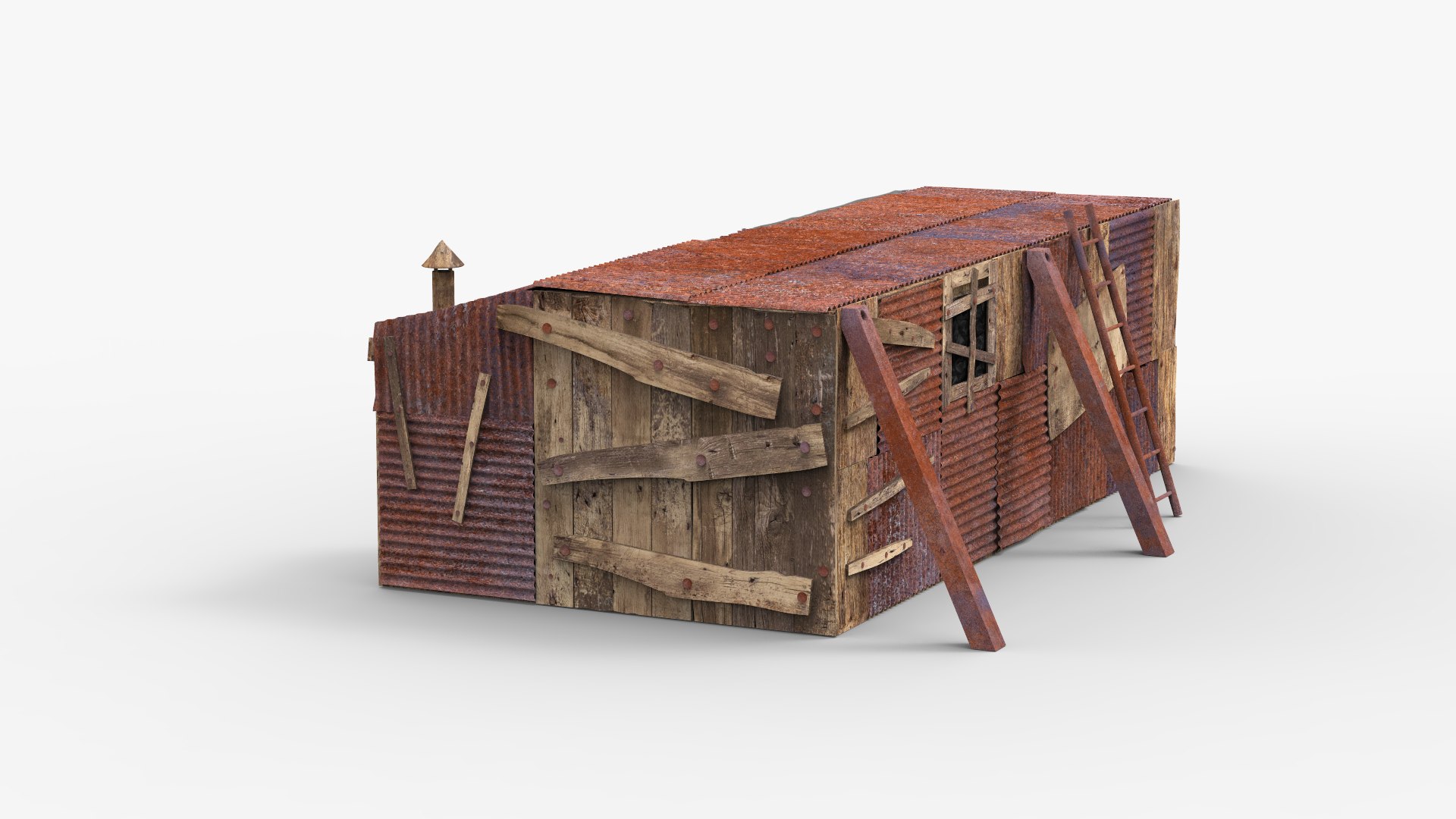 3D Shack House - TurboSquid 2119947