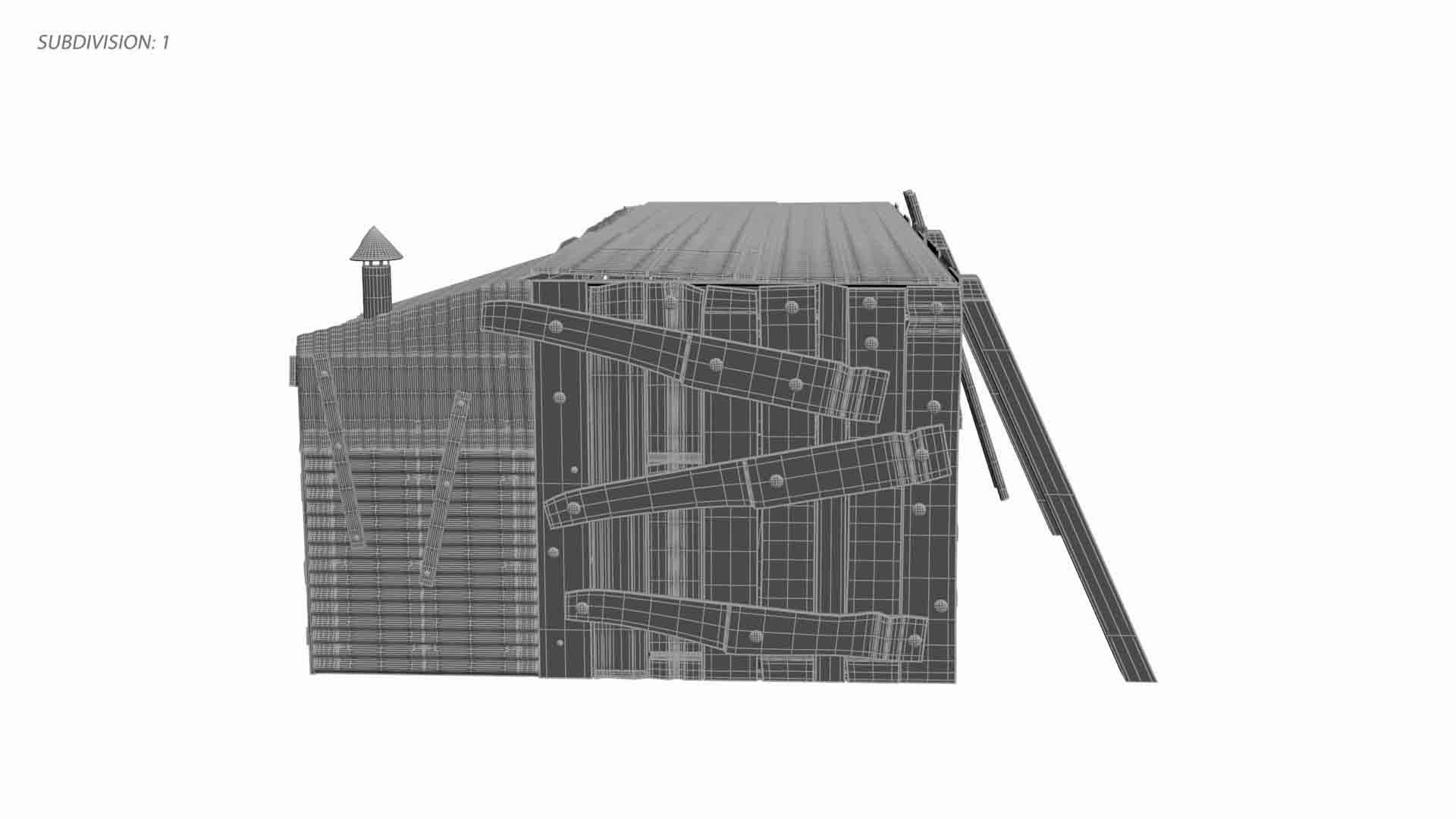 3D Shack House - TurboSquid 2119947