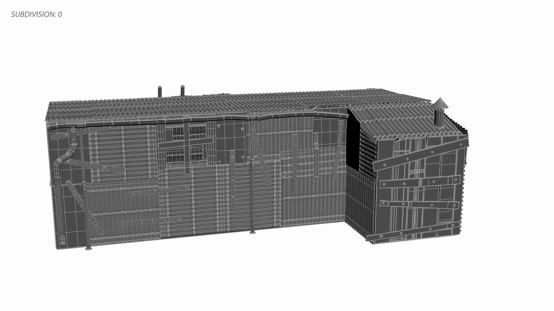 3D Shack House - TurboSquid 2119947