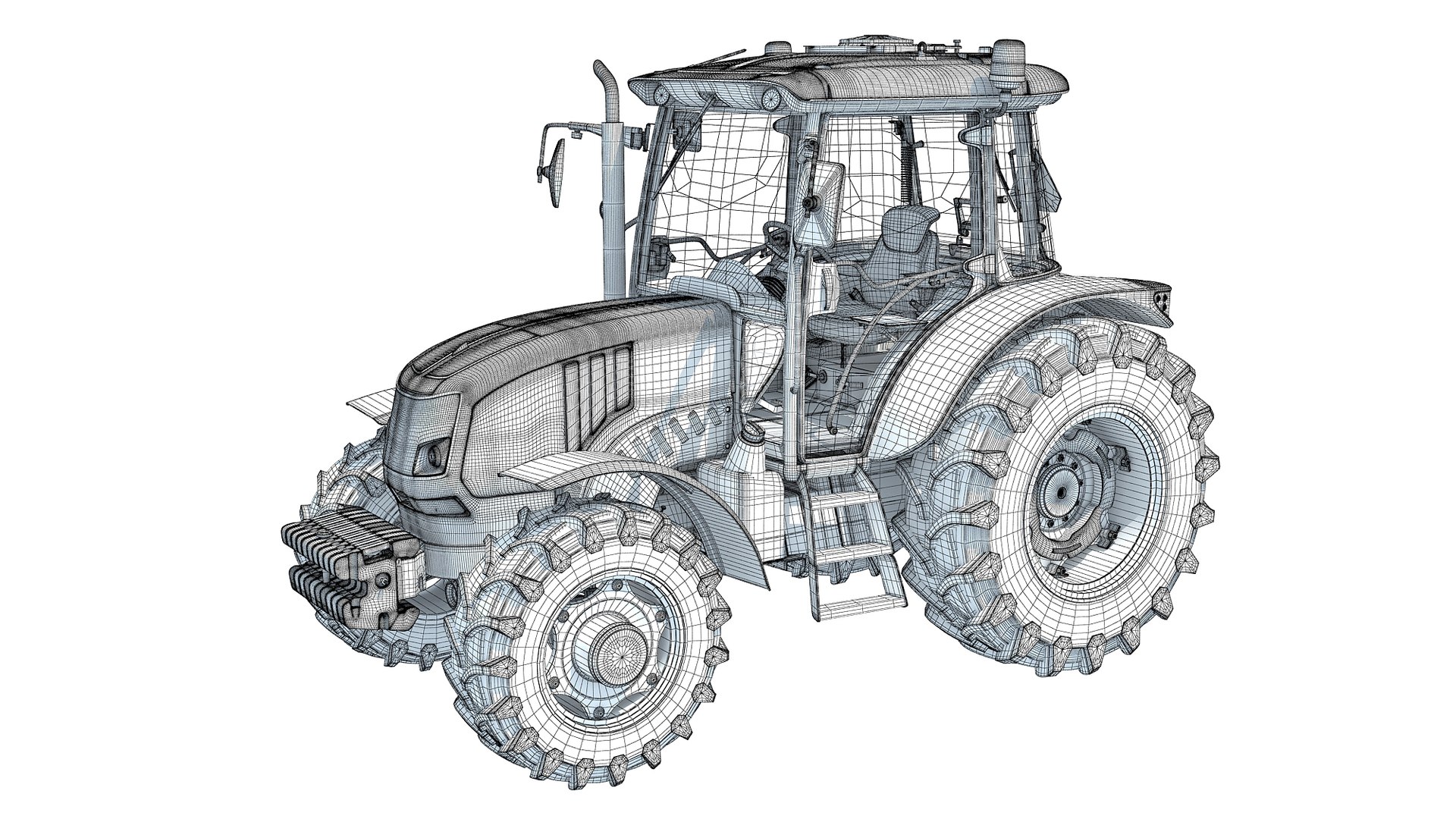 3D Ursus Tractor - TurboSquid 1780965