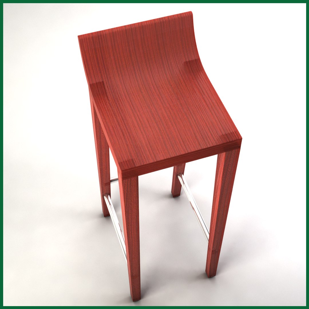 Stool 3d Obj