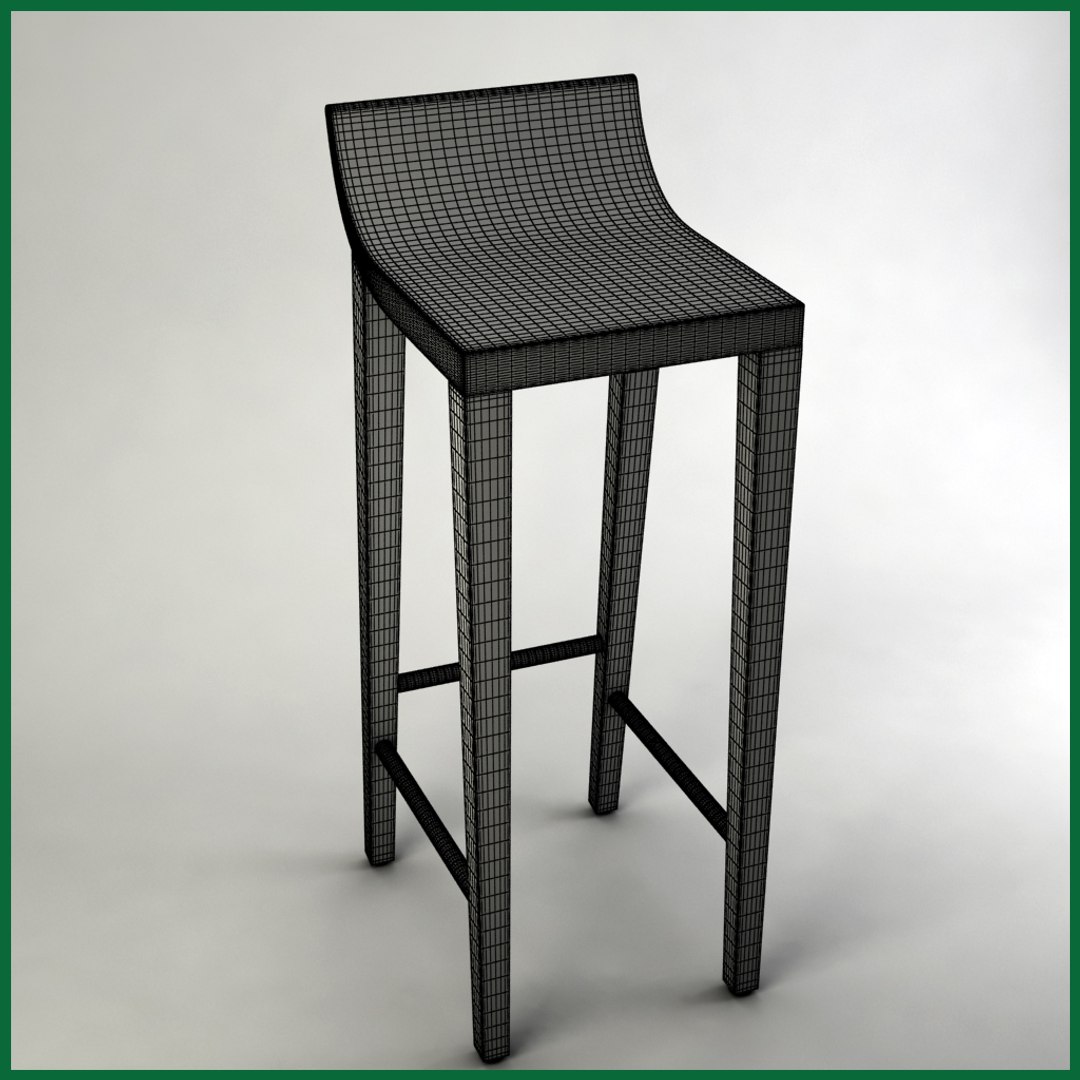 Stool 3d Obj
