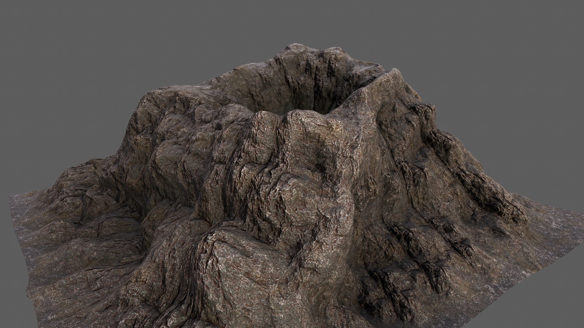 3D Volcano - TurboSquid 1152750