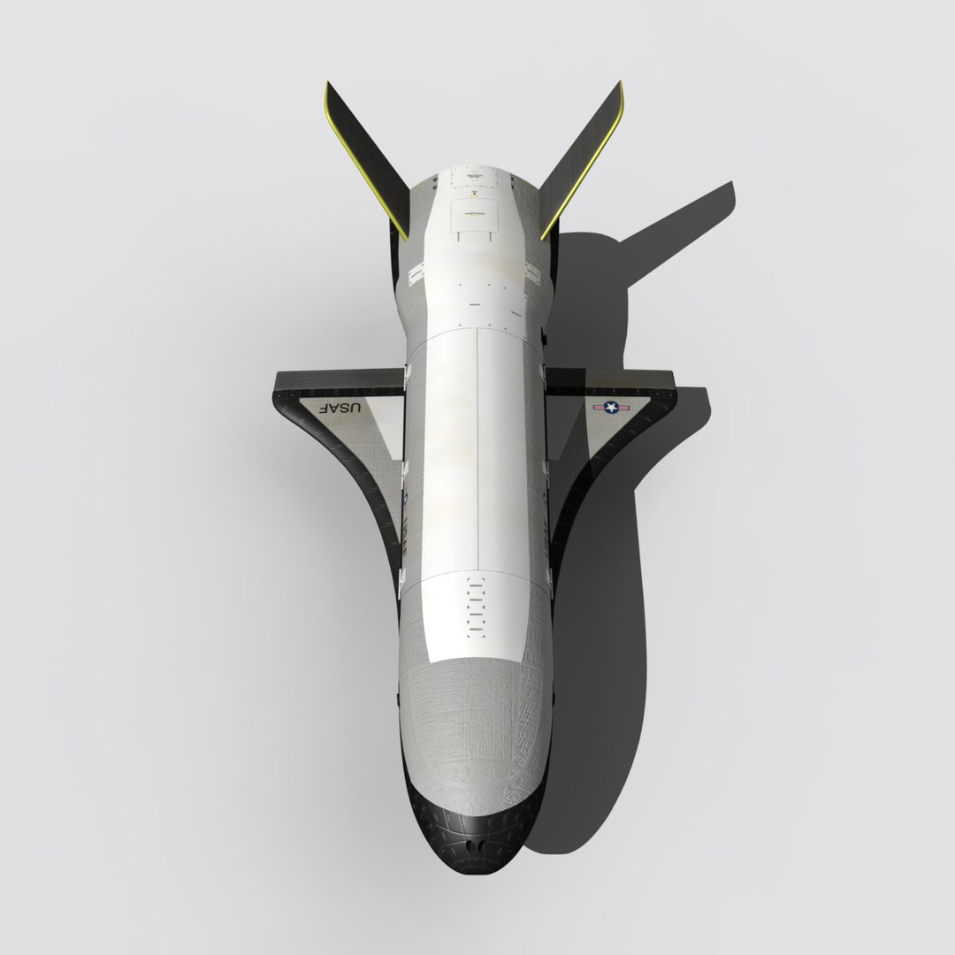 X-37b Space Plane X-37 3D Model - TurboSquid 1426373