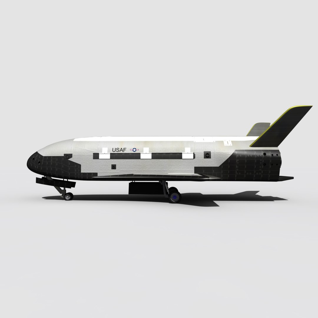 X-37b Space Plane X-37 3D Model - TurboSquid 1426373