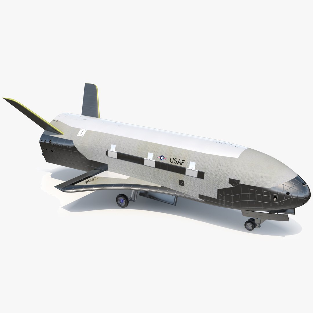 X-37b Space Plane X-37 3D Model - TurboSquid 1426373