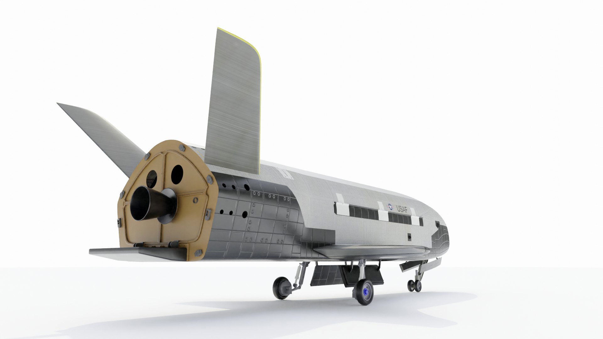 X-37b Space Plane X-37 3D Model - TurboSquid 1426373