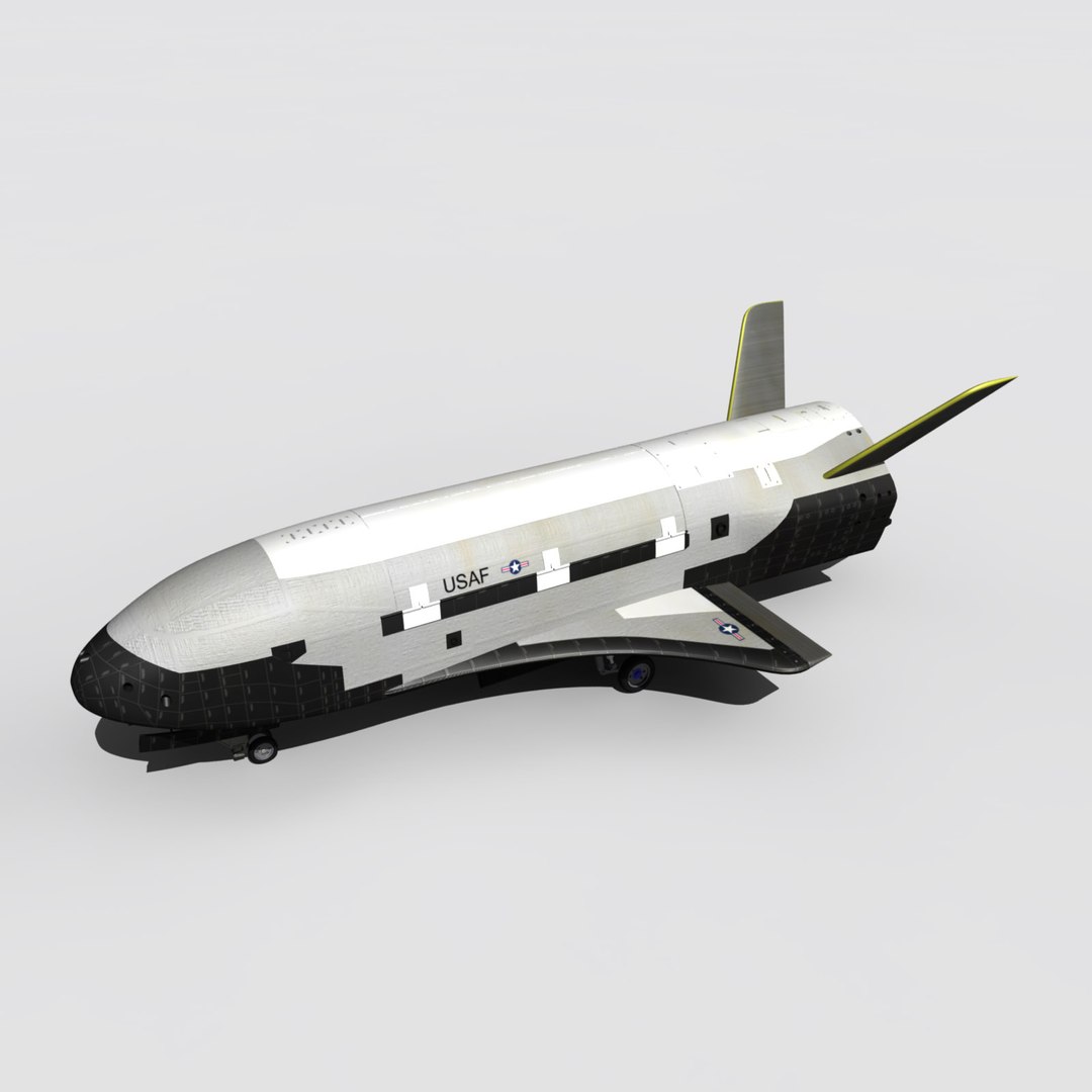 X-37b Space Plane X-37 3D Model - TurboSquid 1426373