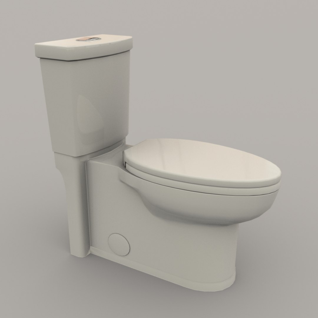 Toilet Polys Unity 3D Model - TurboSquid 1276962
