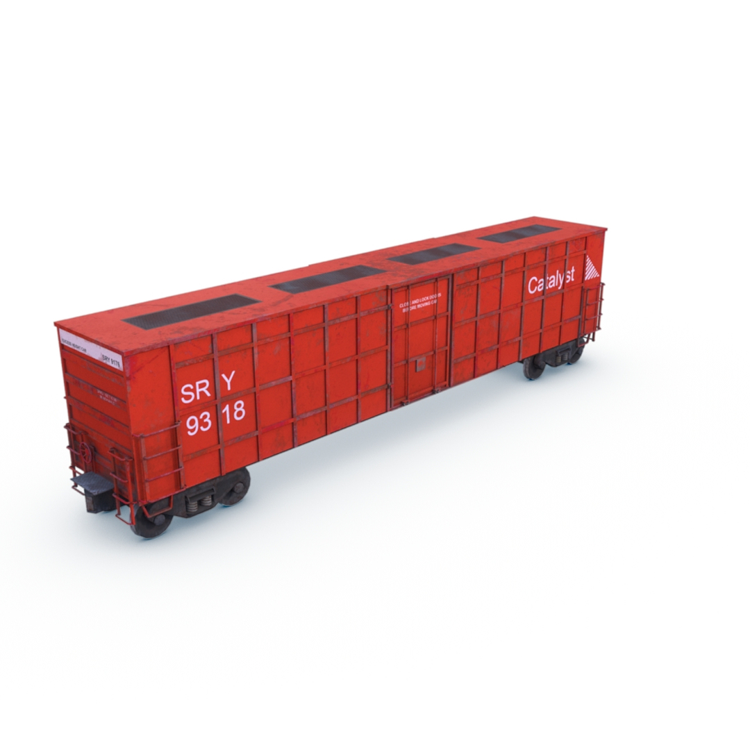 3D Box Car - TurboSquid 1218543
