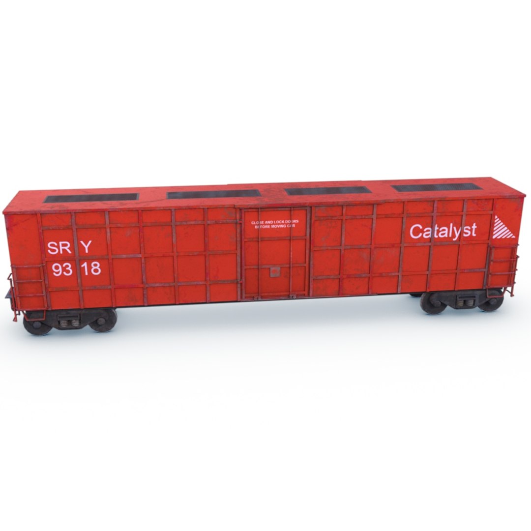 3D Box Car - TurboSquid 1218543