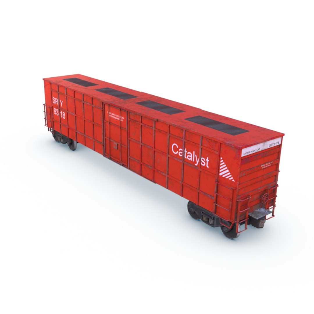 3D Box Car - TurboSquid 1218543