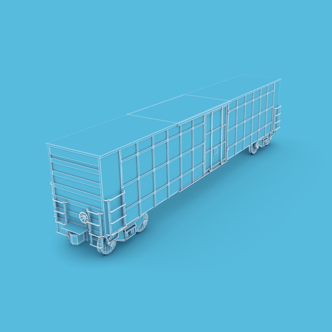 3D Box Car - TurboSquid 1218543