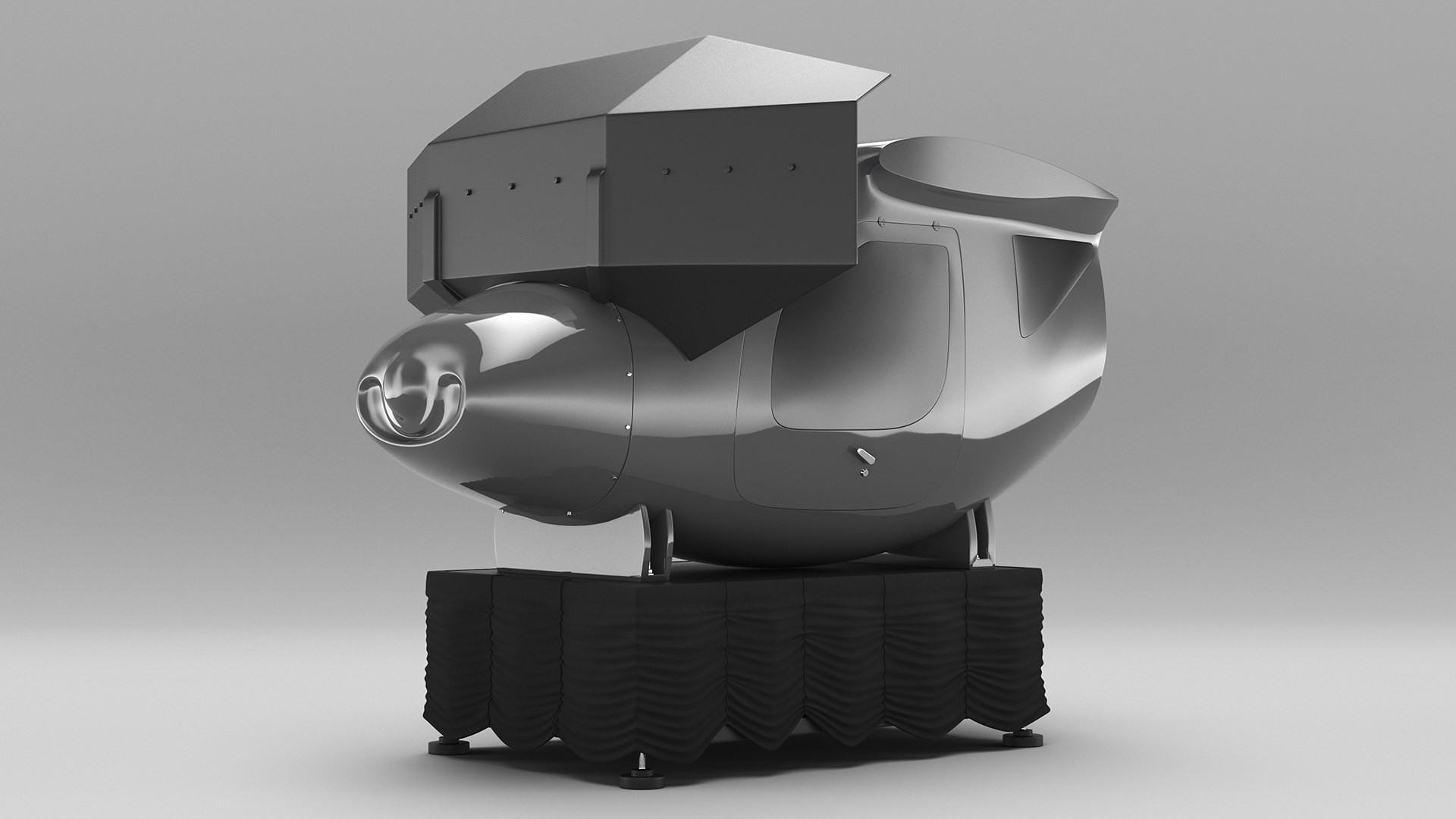 3D Flight Simulator Rigged for Maya model - TurboSquid 2178102