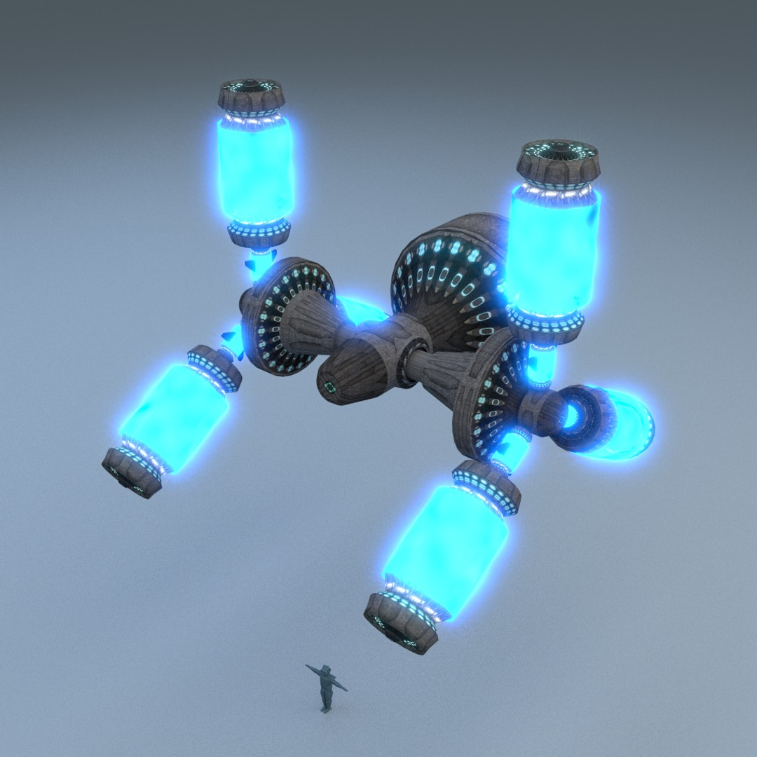 Star Drive 3d Model