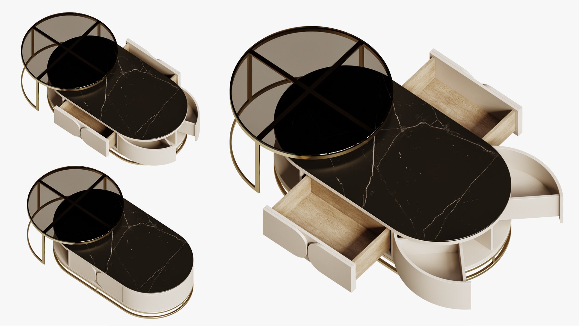 Coffee Table With Charging Socket ANZ Model - TurboSquid 1993765