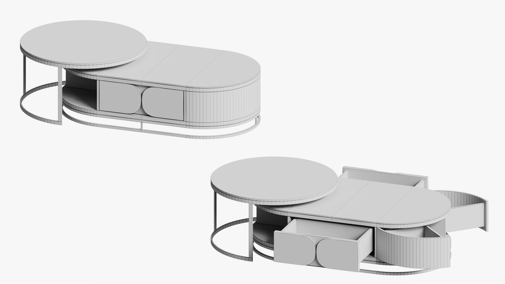 Coffee Table With Charging Socket ANZ Model - TurboSquid 1993765