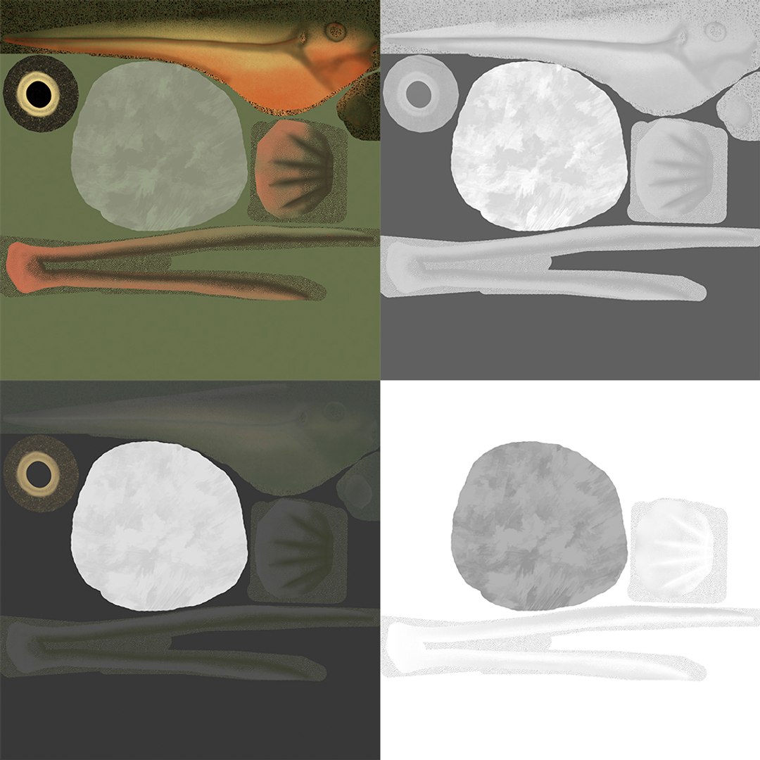 Fish larva 3D model - TurboSquid 1668292