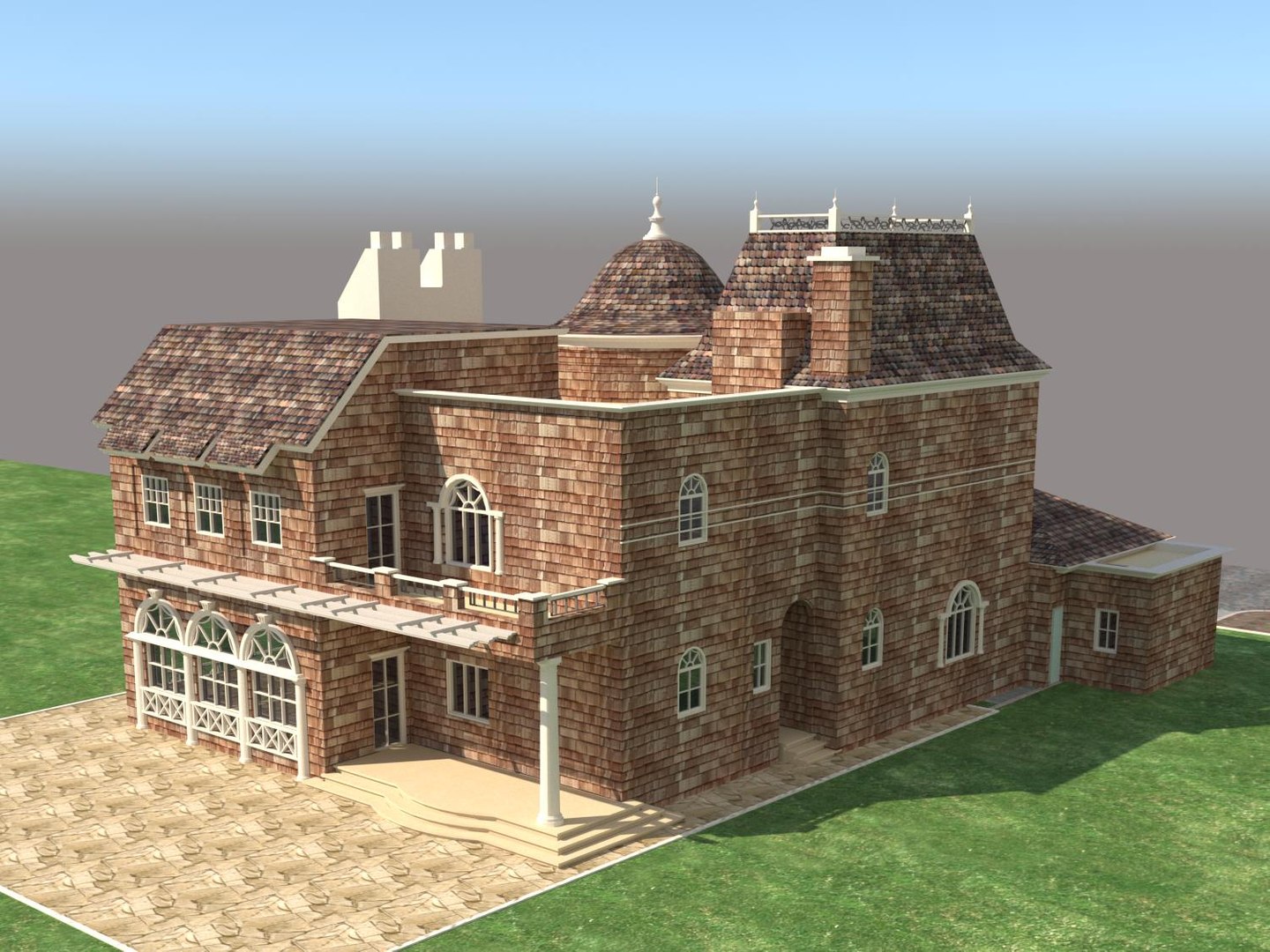 Victorian House 3D Model - TurboSquid 1169509