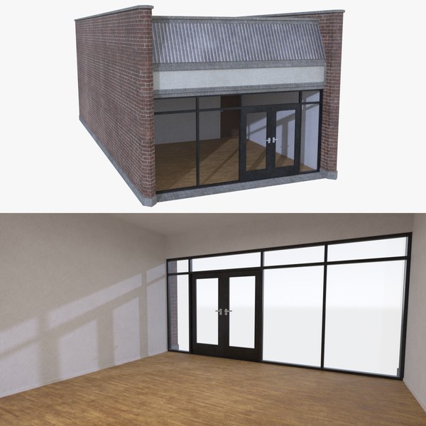 Blender Mall Models | TurboSquid