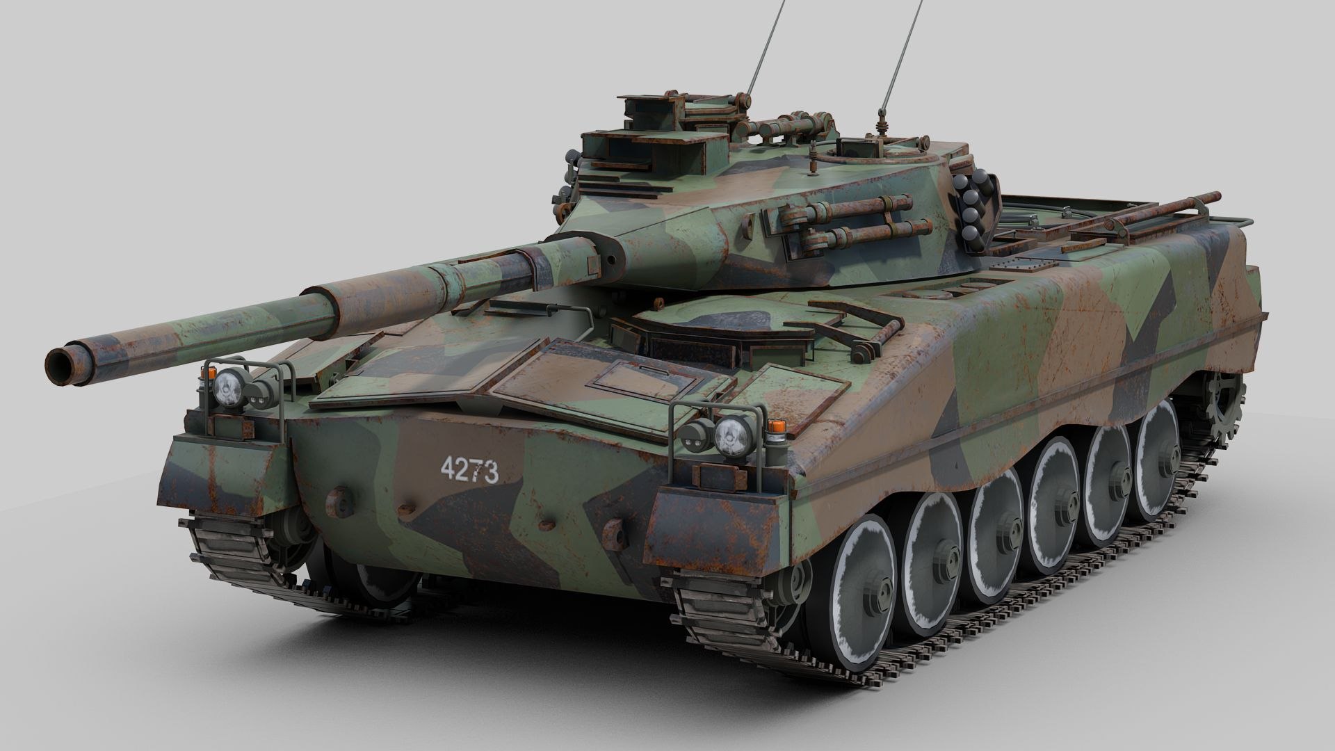 3d Ikv 91 Tank Destroyer