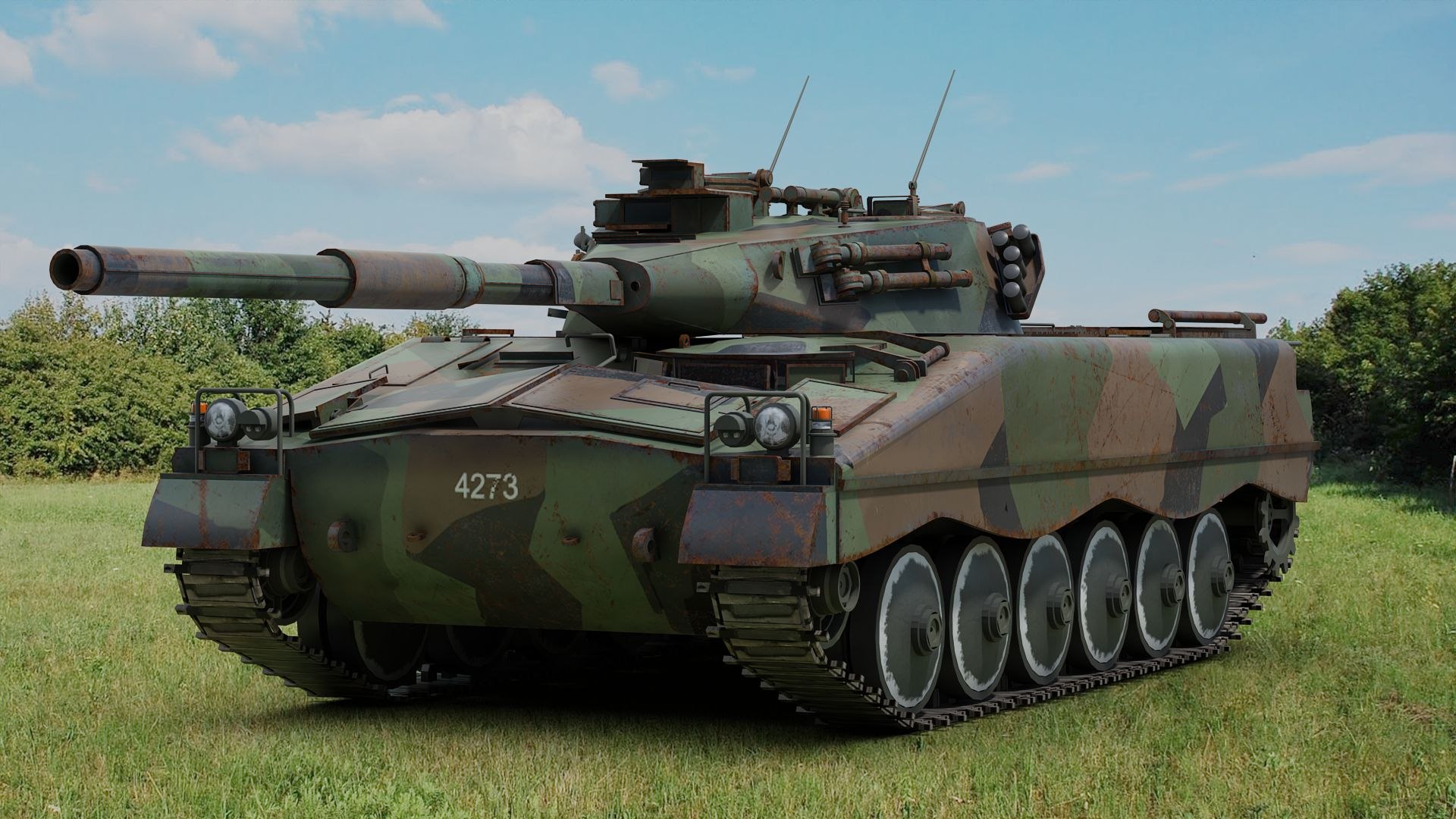 3d Ikv 91 Tank Destroyer